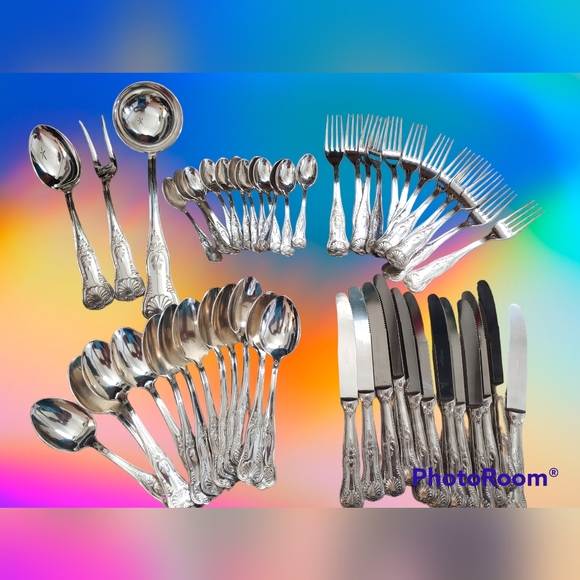 super knox | Dining | Vintage 5 Yr Old Silverware Set 5 Pieces Italian ...